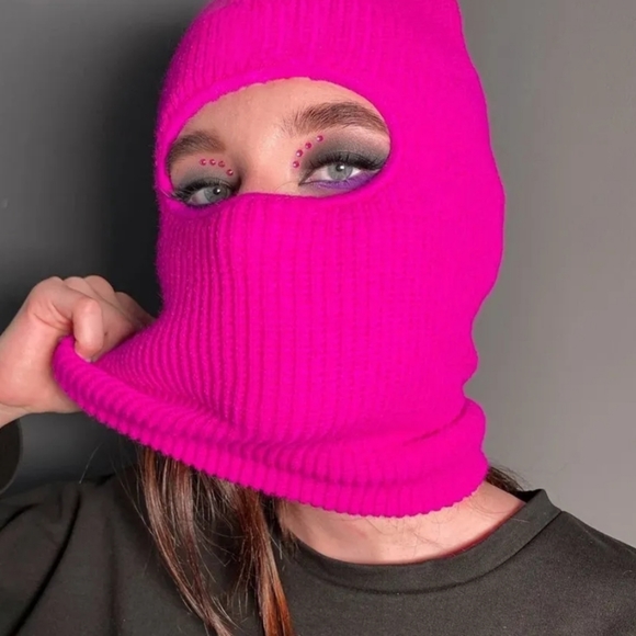 Hot Topic | Accessories | Neon Ski Mask | Poshmark